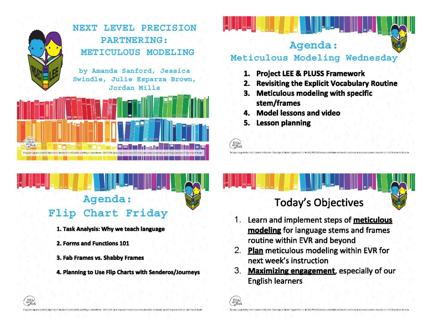 Project Lee Professional Development - Project Lee