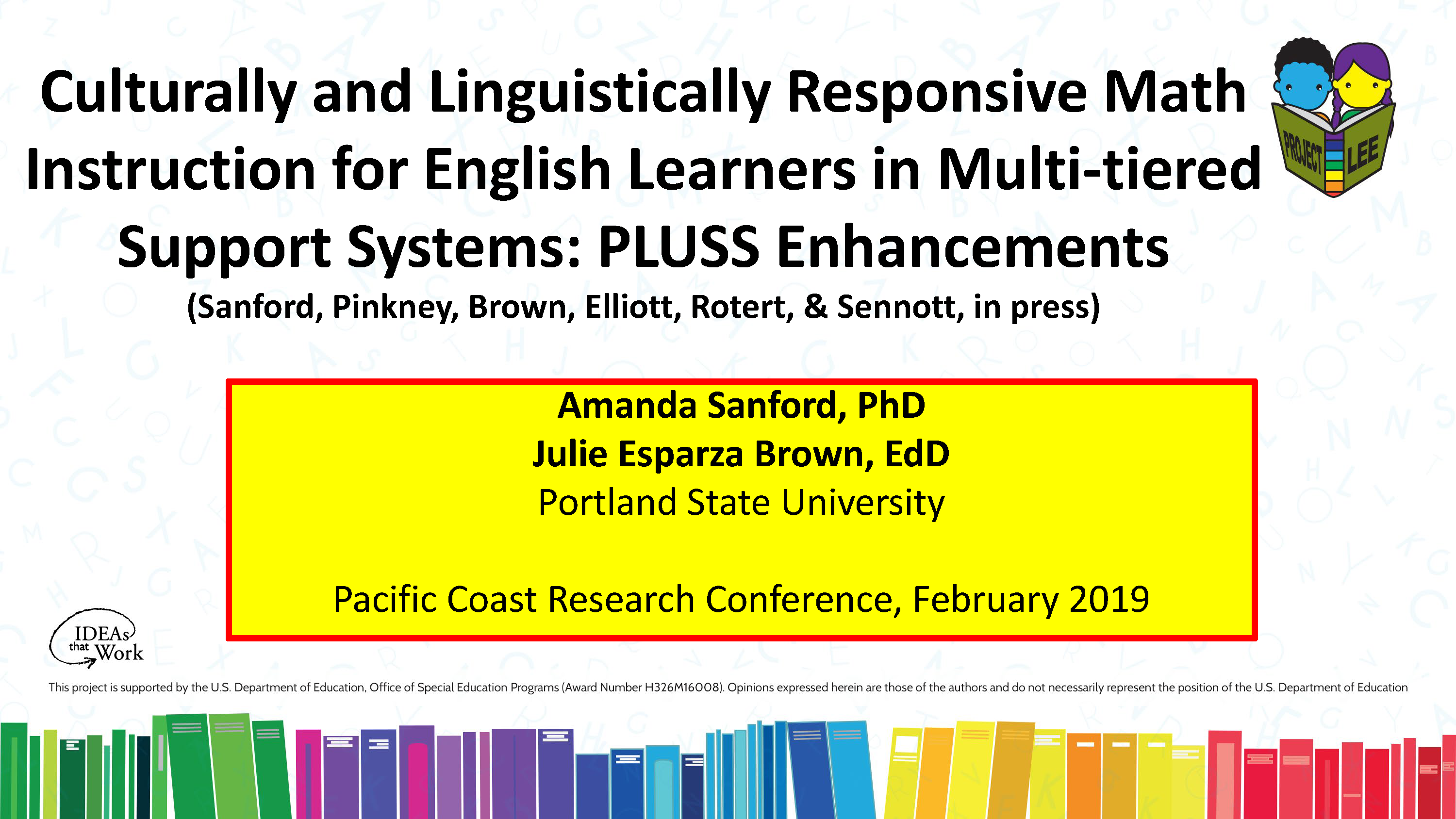 Project Lee Other Resources - Project Lee