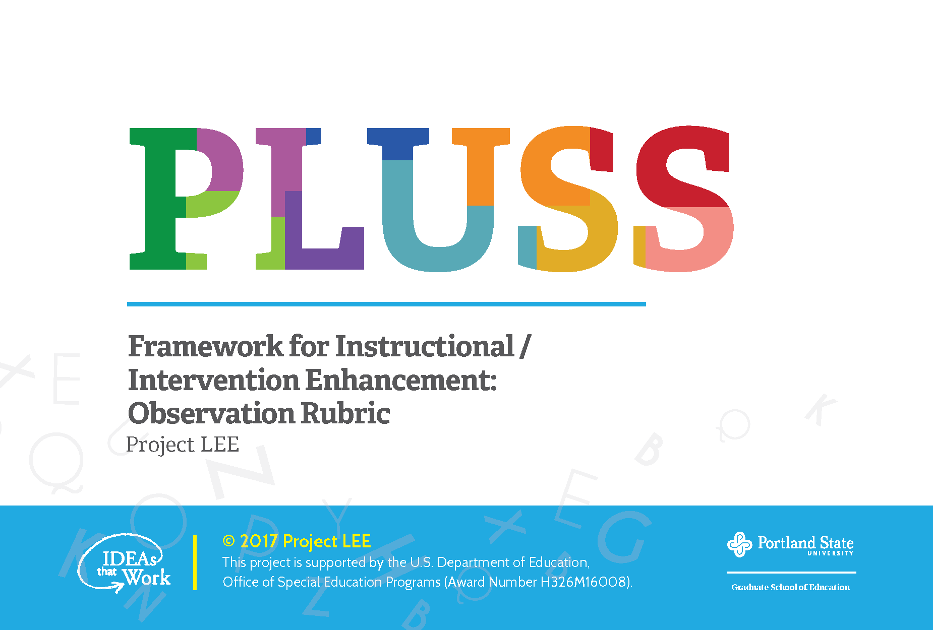 Project Lee Tools - Project Lee